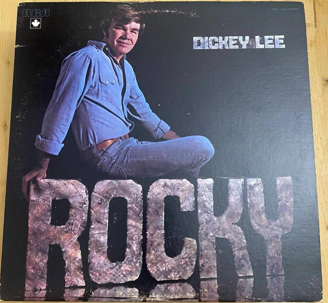 Dickey Lee – Rocky Vintage 33RPM VG+++ AJ6 - Etsy