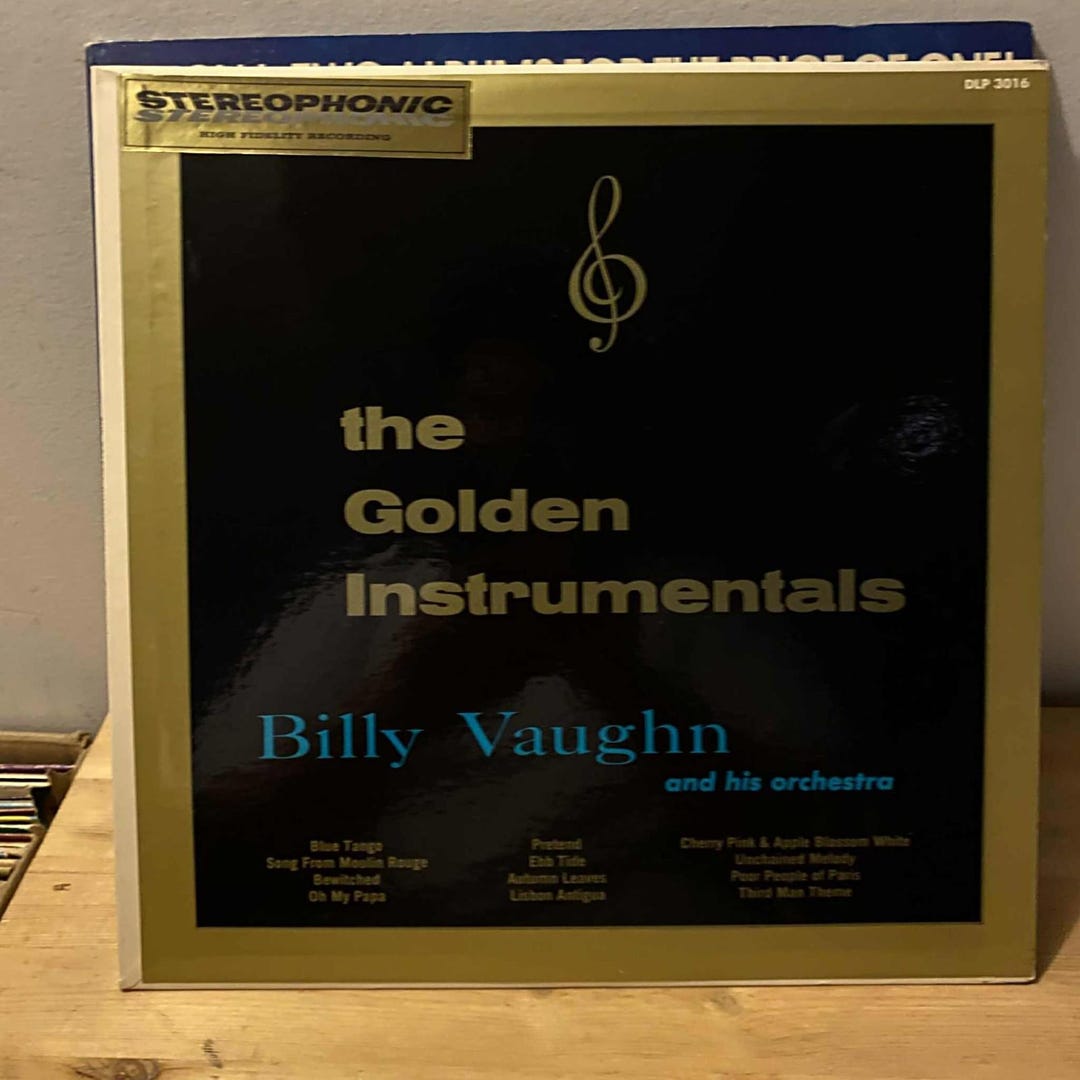 Billy Vaughn and His Orchestra – the Golden Vinyl 33rpm VG+ AJ28 - Etsy