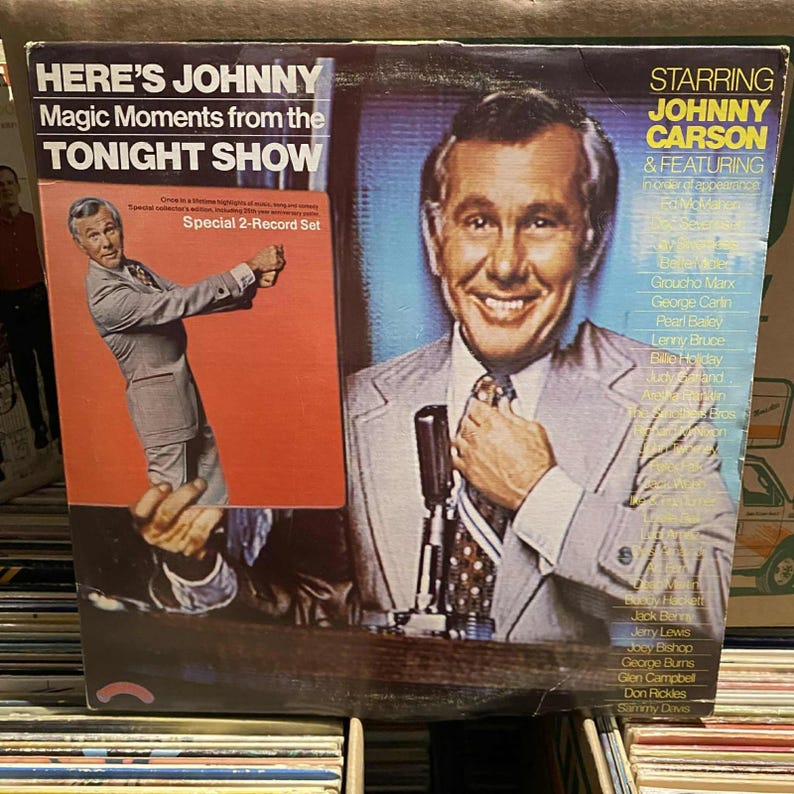 Johnny Carson – Here's Johnny.... Magic Moments From Vinyl 33rpm VG+ ...