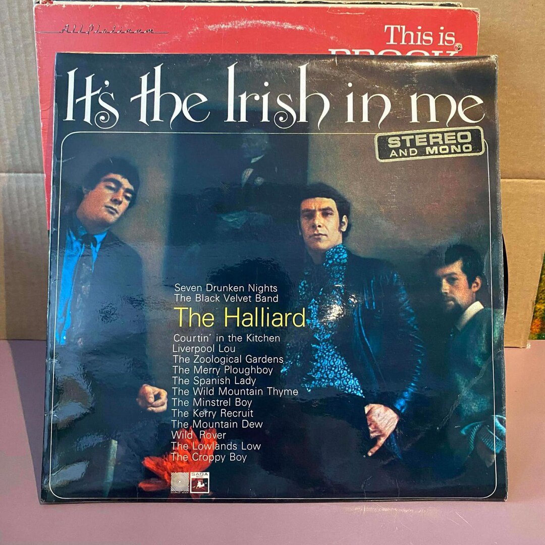 The Halliard – It's the Irish in Me 33rpm LP Vinyl Record VG+ AJ3 - Etsy