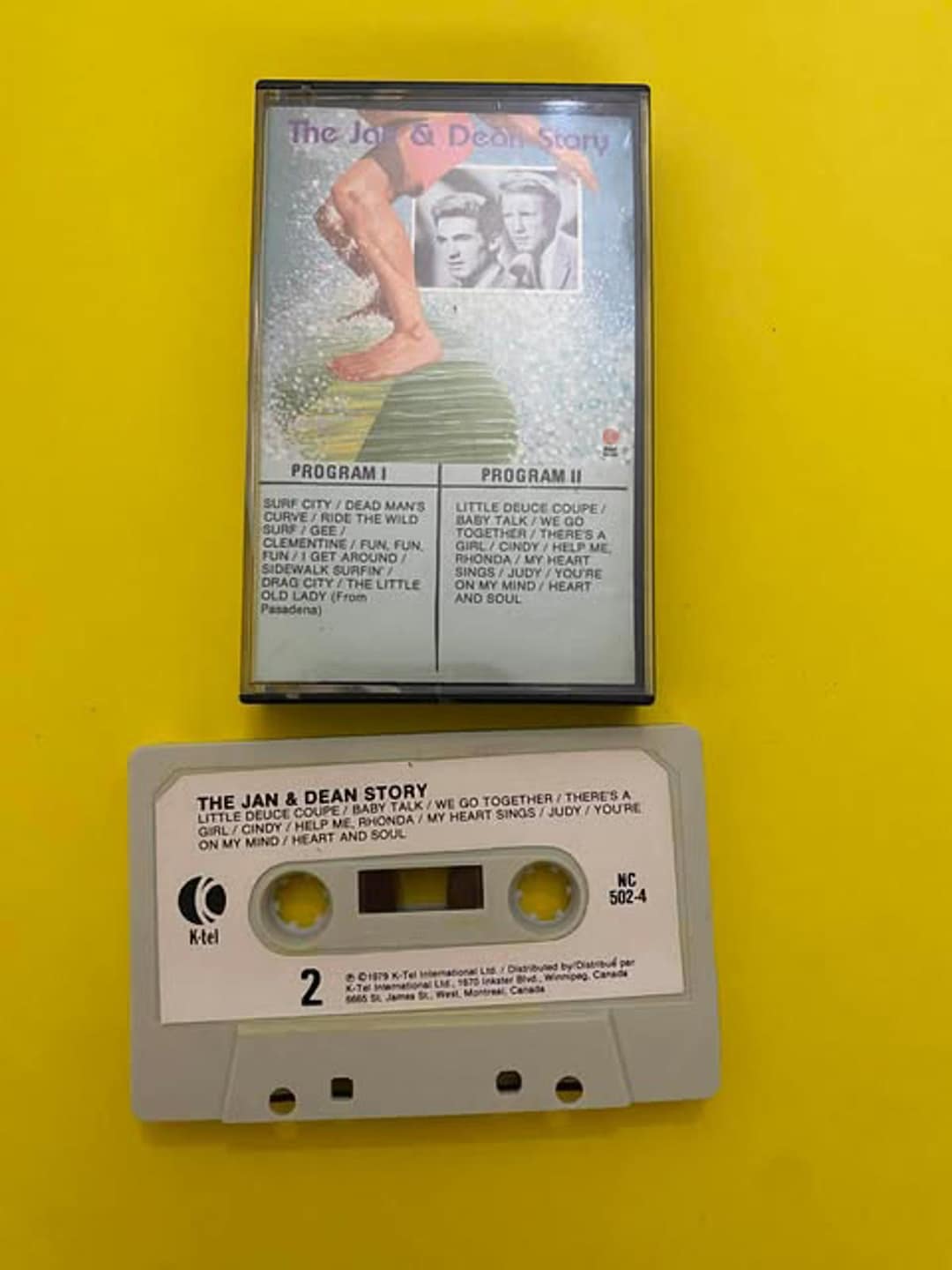 The Jan & Dean Story Cassette Tape VG+ C44 - Etsy