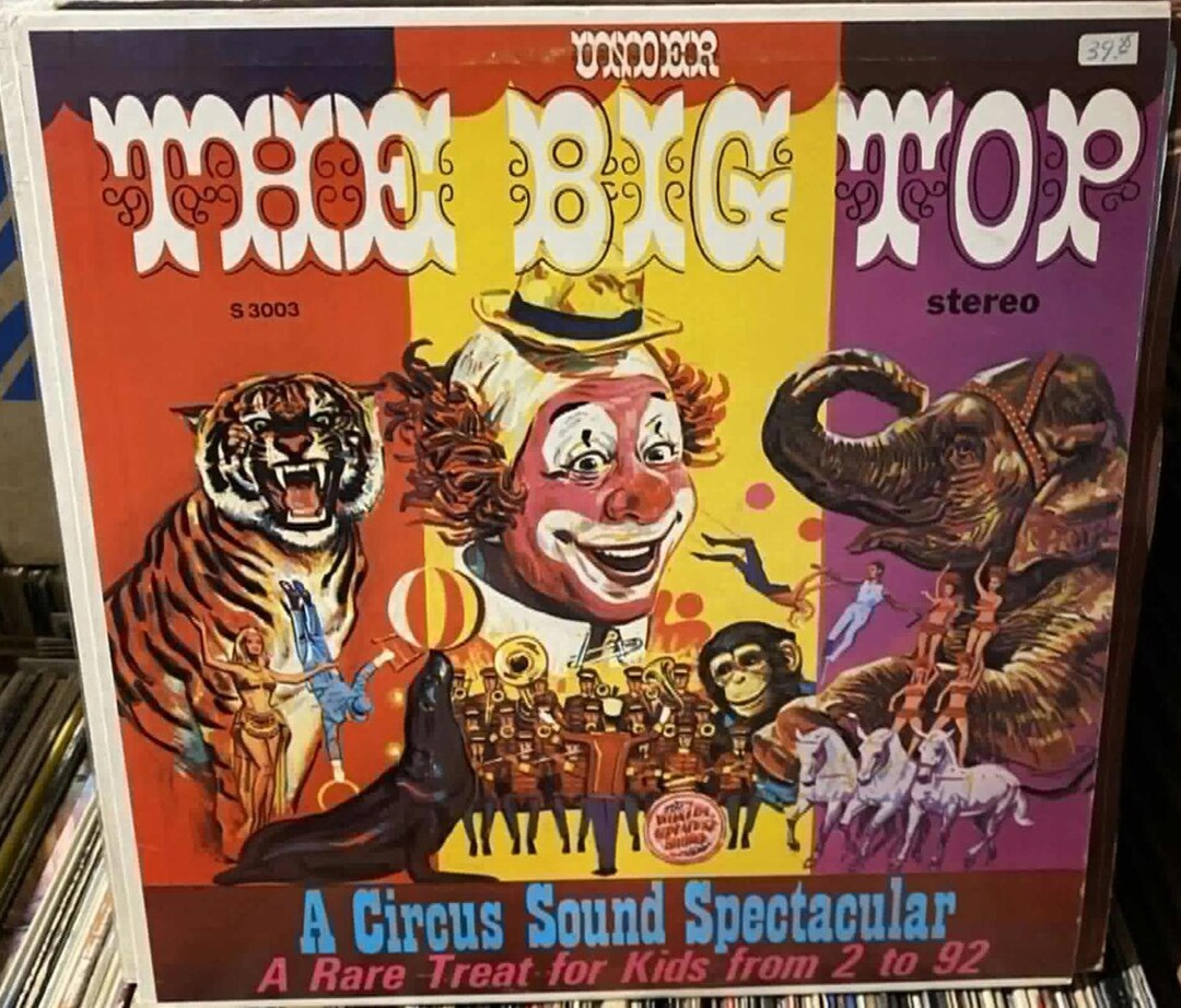Under the Big Top 33rpm VG+ AJ22 - Etsy