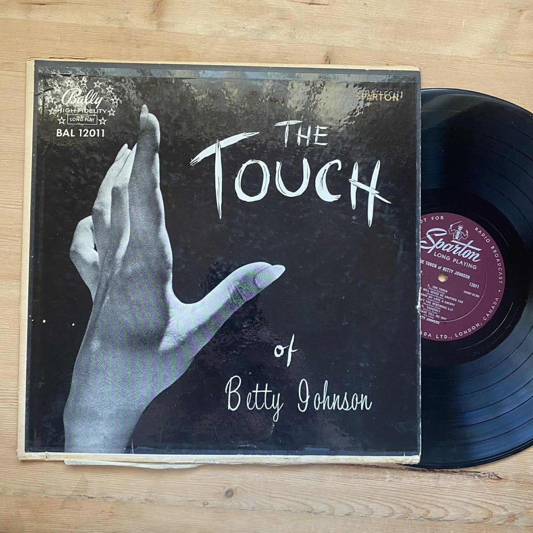 Betty Johnson – the Touch of Betty Johnson 33RPM VG+ AJ34 - Etsy