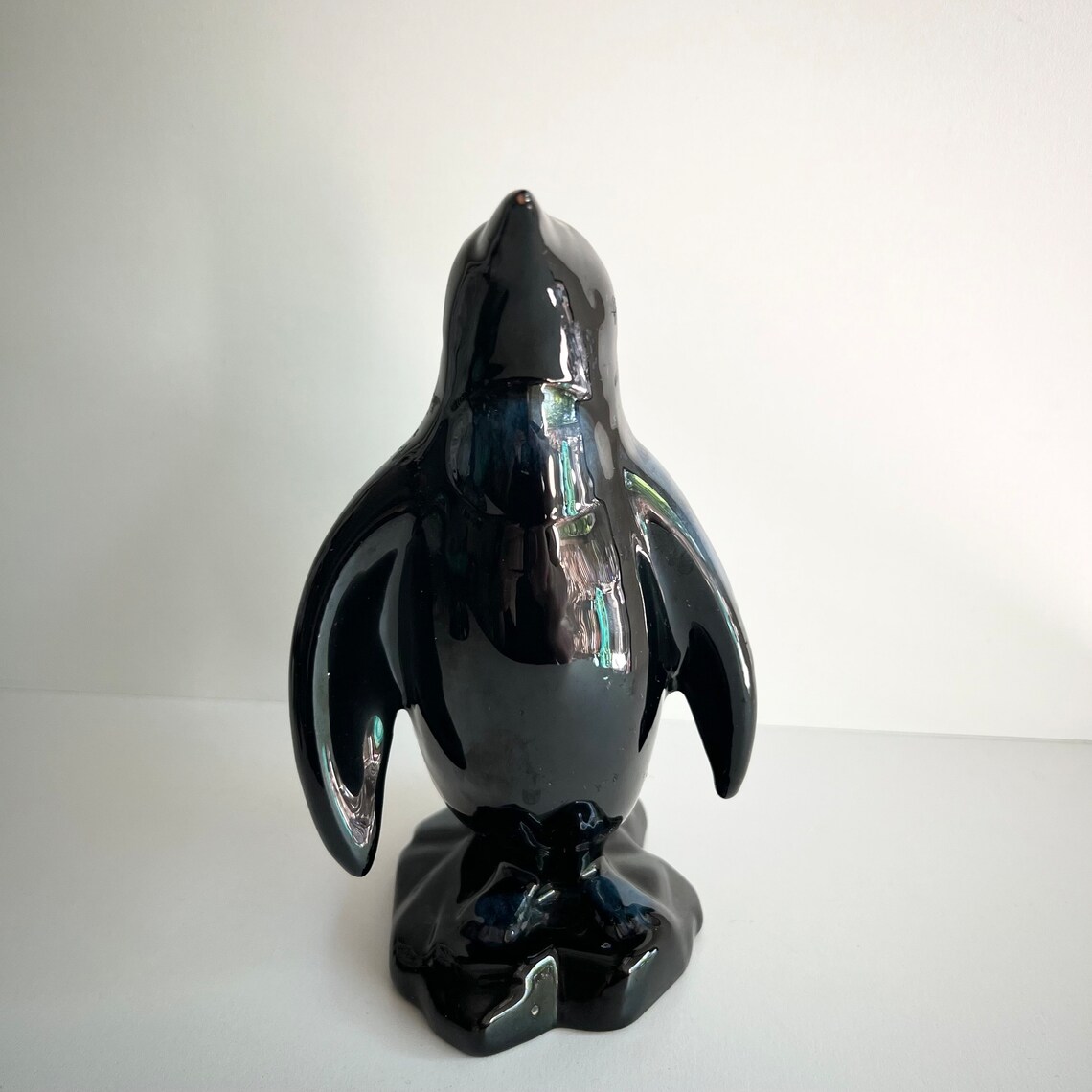 Blue Mountain Pottery, Penguin Figurine, BMP Black and Blue, Granite or ...