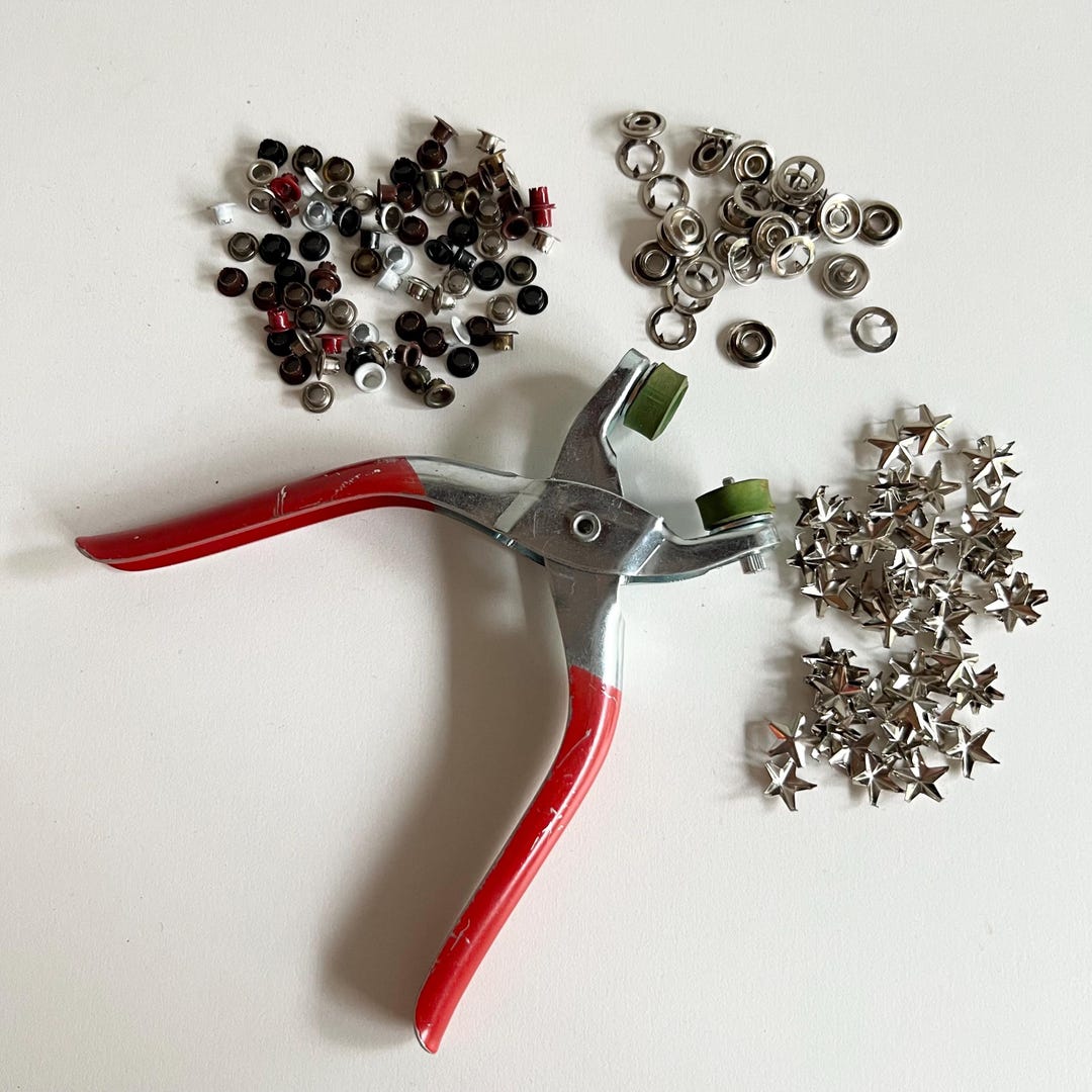 Vintage Snap and Eyelet Tool, Sewing and Craft Supply, Made in Japan ...