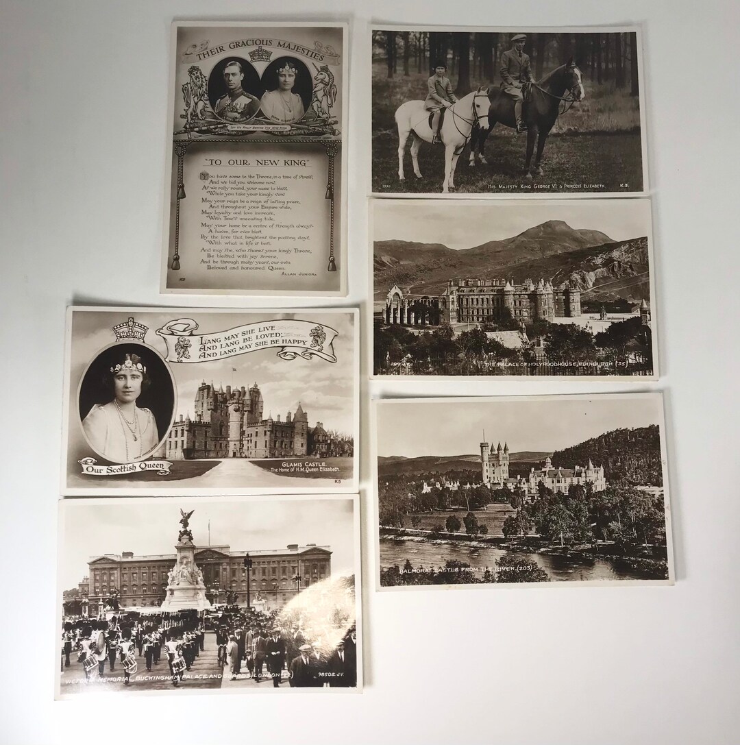 Queen Elizabeth I & II and King George VI, Real Picture Vintage ...