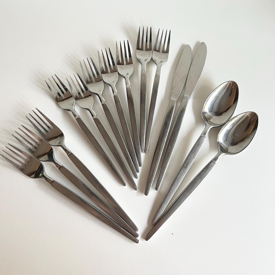 Astro Japan Cutlery, Stainless Steel, Brushed Handle, Replacement ...