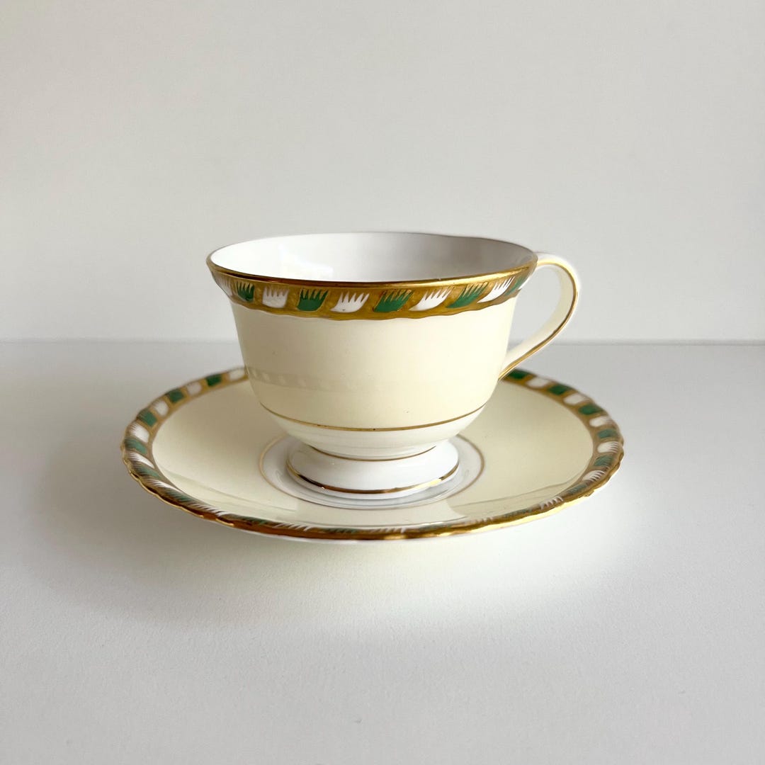 Antique Mintons Teacup & Saucer, Ryrie Birks Ltd, HTF Rare, Hand ...