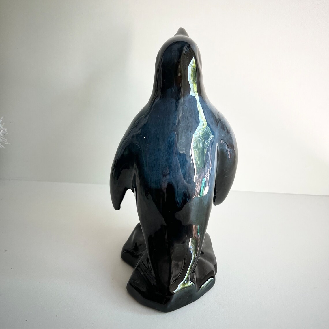 Blue Mountain Pottery, Penguin Figurine, BMP Black and Blue, Granite or ...