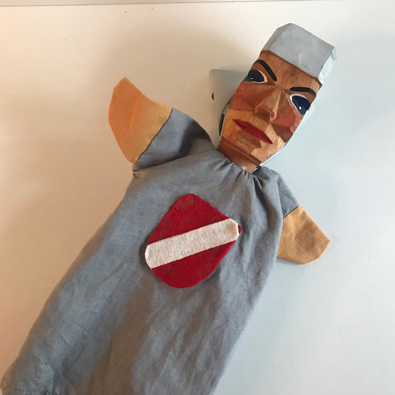 Knight Puppet - Etsy