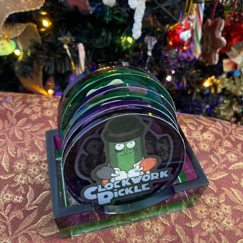 Drink Coasters Cartoon - Etsy