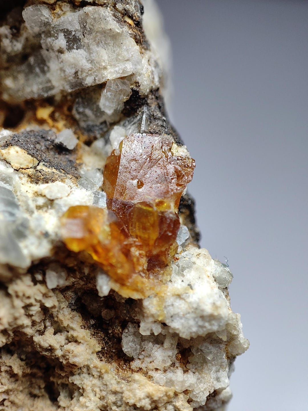 Rare Monazite Cerium Crystals on Matrix From Zagi Mountains Pakistan ...