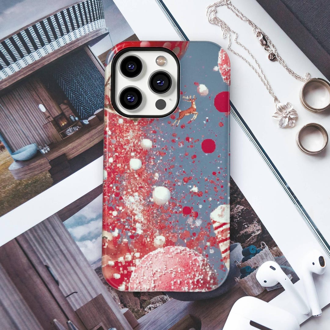 Retro Pop Phone Case Bold Modern Cover Fits iPhone 17 Pro, 15, 13, 16e ...