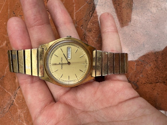 Antique Gold Hamilton Watch - Gem