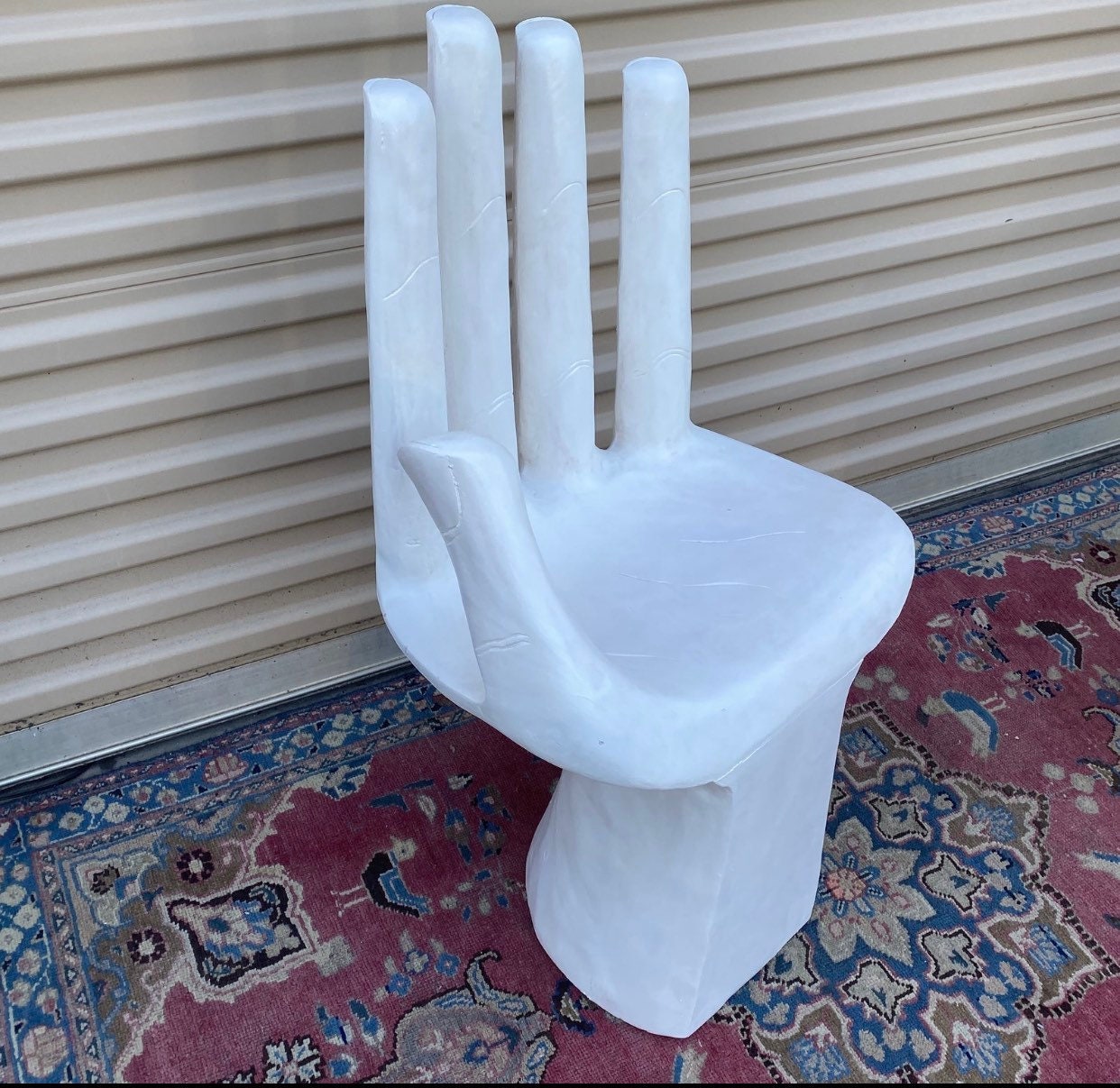 1990s White Right Hand Chair Etsy