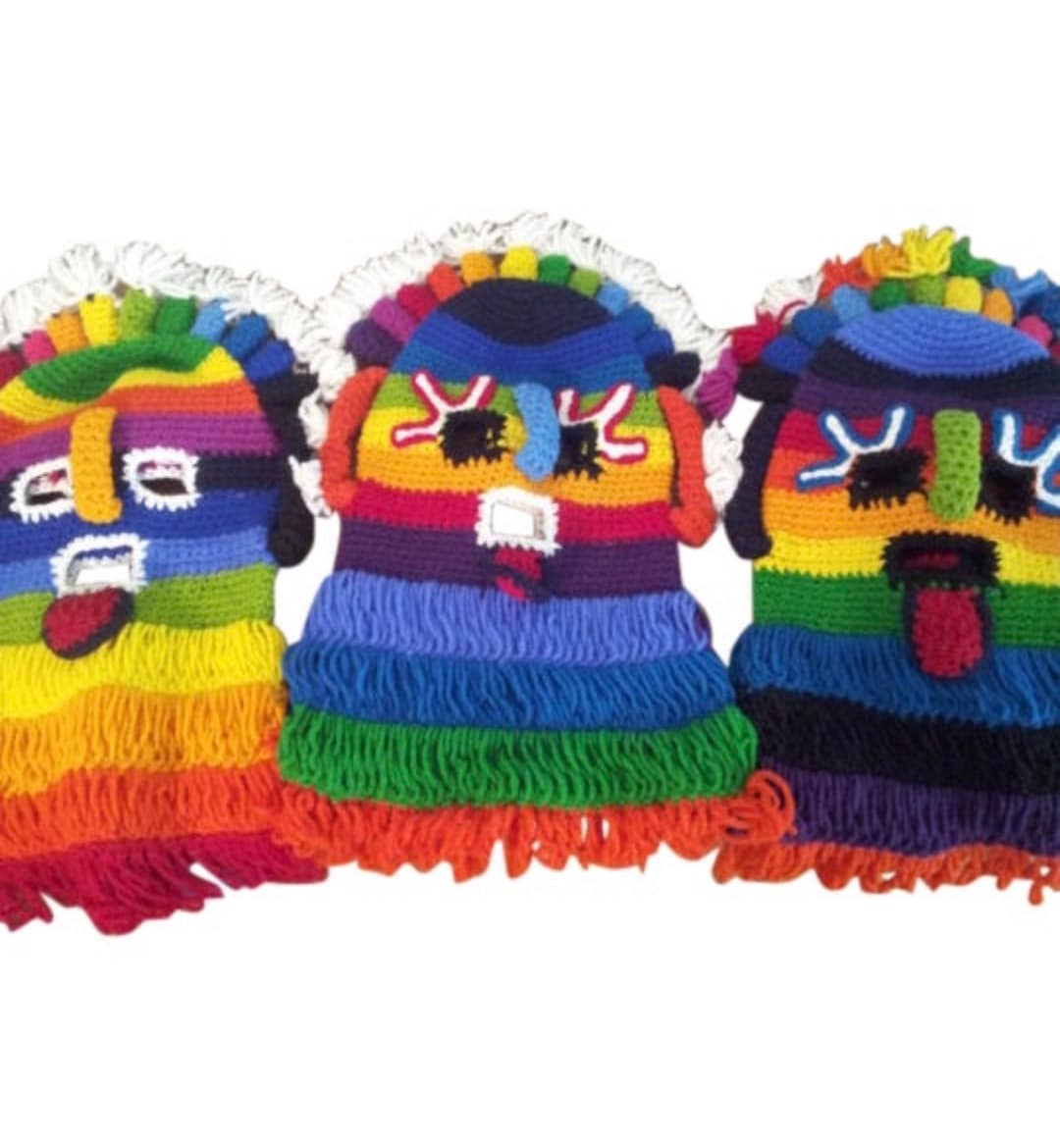 Inti Raymi Hand Woven Mask - Etsy