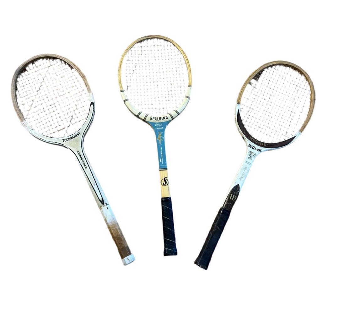 Doris Hart Spalding Wilson, Dyna Sport Collection of Tennis Rackets - Etsy