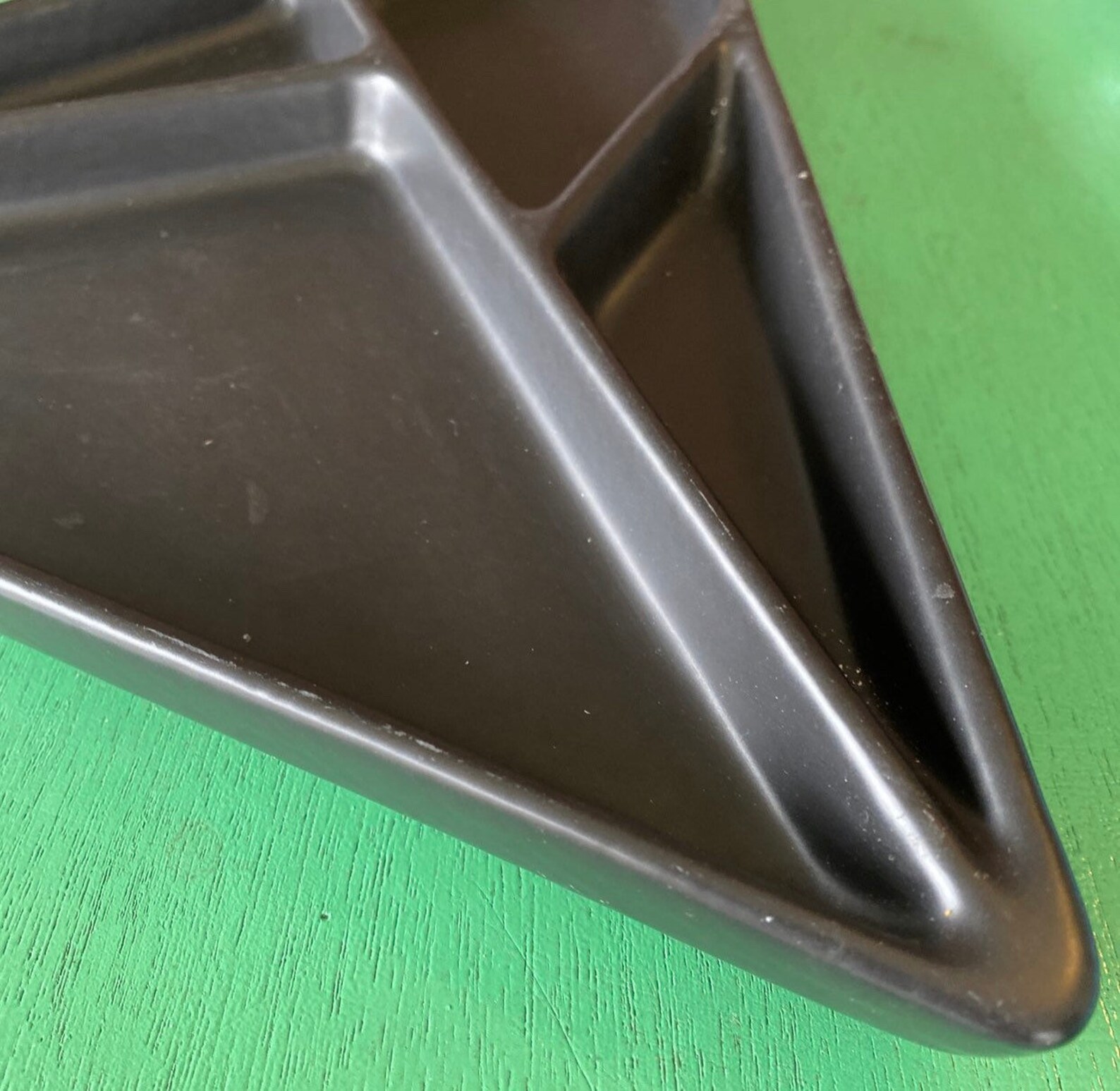 Varages France Triangle 4-part Serving Plate - Etsy