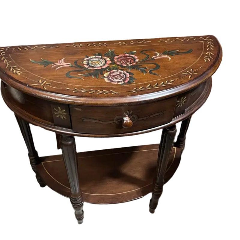 Demilune Table - Etsy