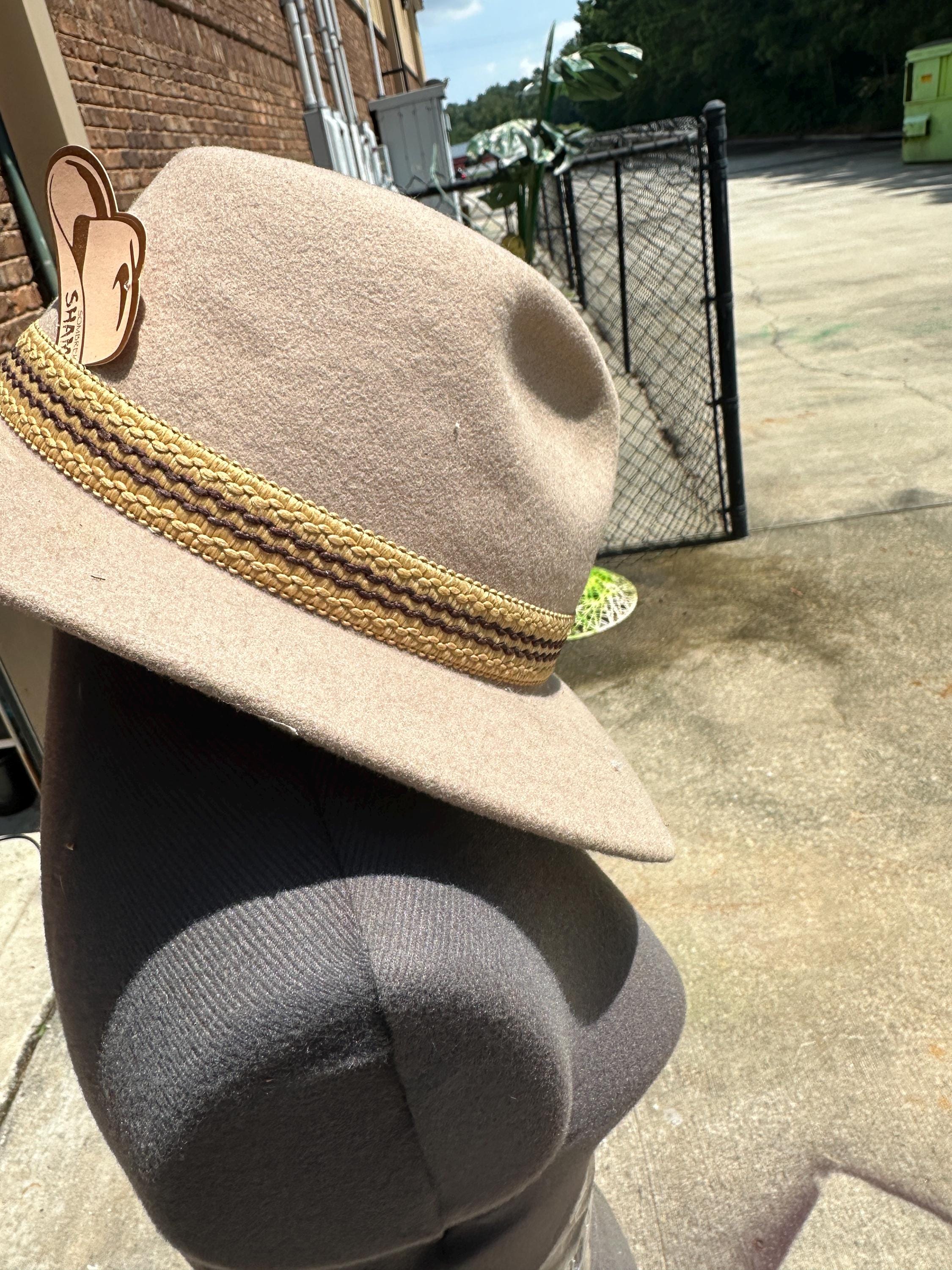 Vintage Tan Wool Shaman Hat From Ecuador - Etsy