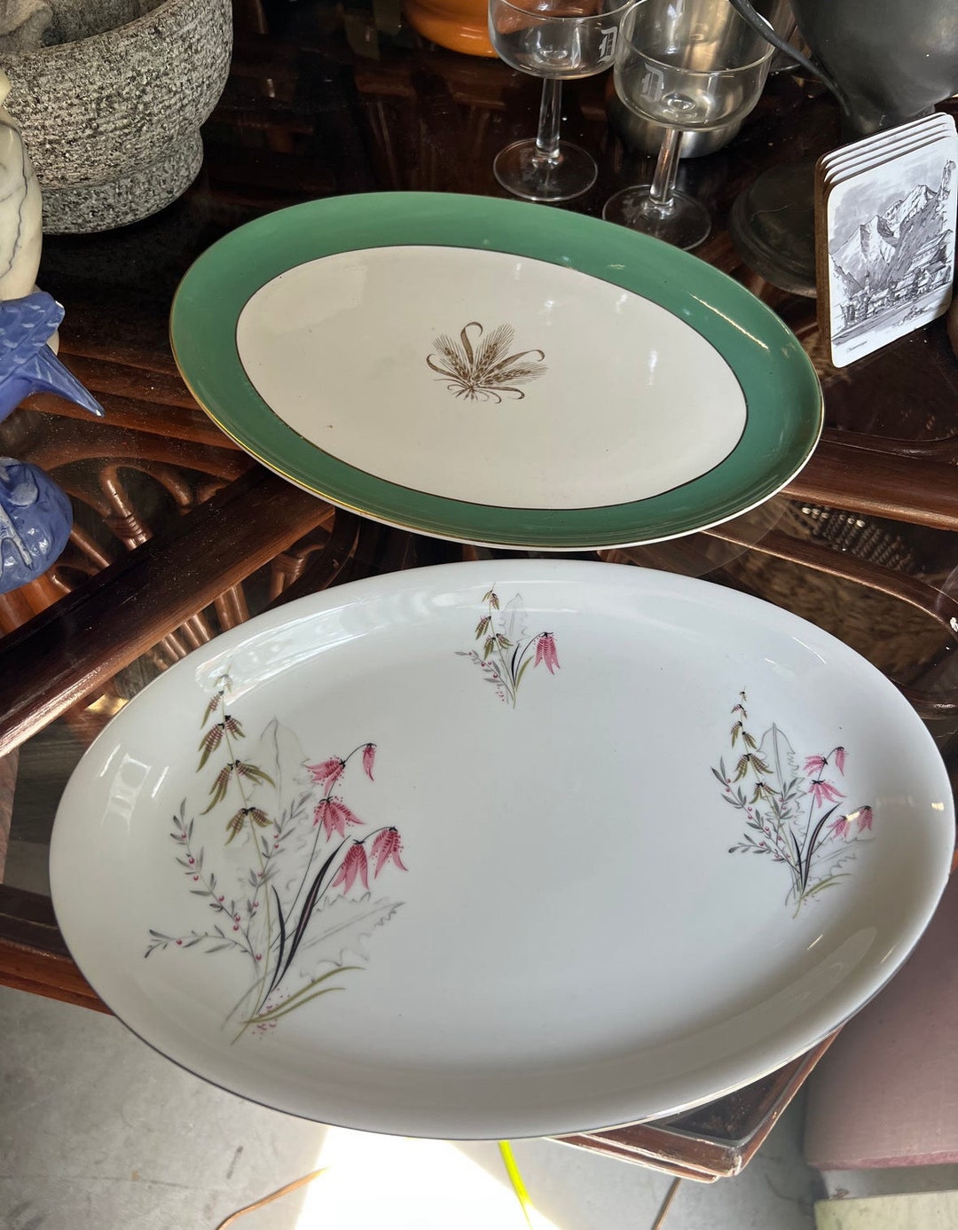 Bavarian Collection of Plates a Pair - Etsy