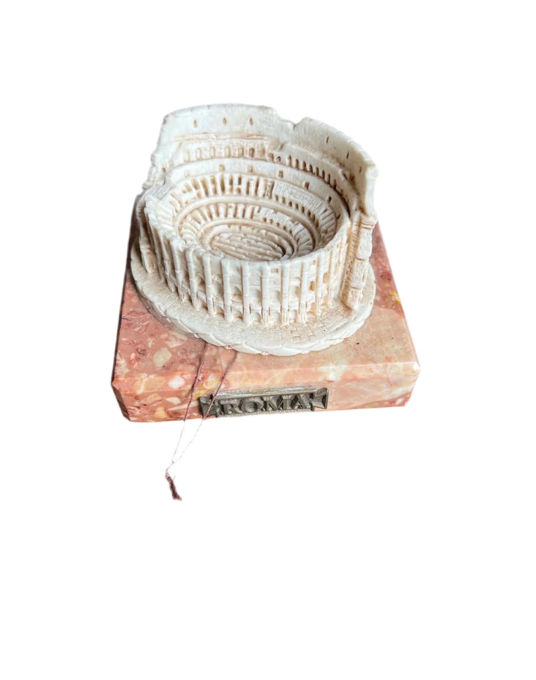 Small Ceramic Colosseum Sculpture on Marble - Etsy