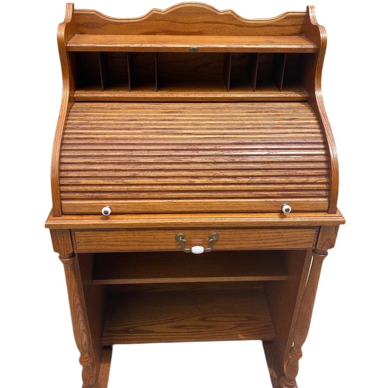 Roll Top Desk - Etsy