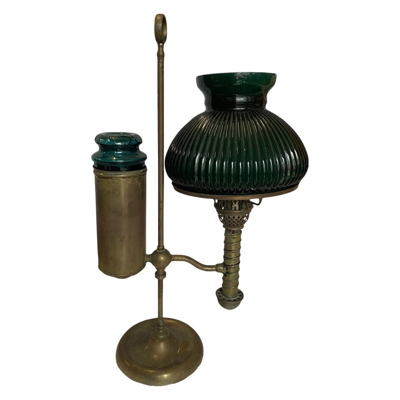 Antique Student Lamp - Etsy