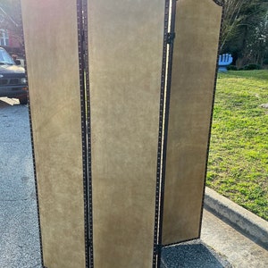 Vintage Large Screen With Bird Details - Etsy