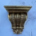 1980s Neoclassical Gilded Ceramic Wall Bracket - FREE SHIPPING! - Etsy