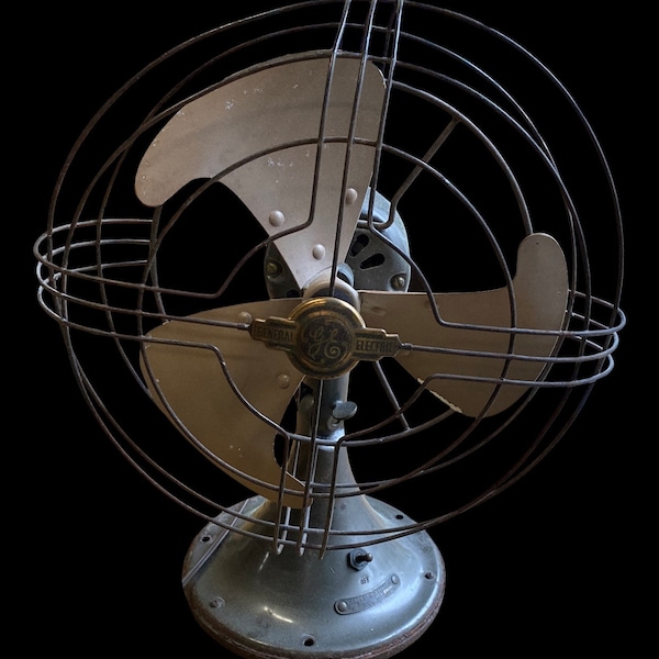 Vintage Table Fan - Etsy