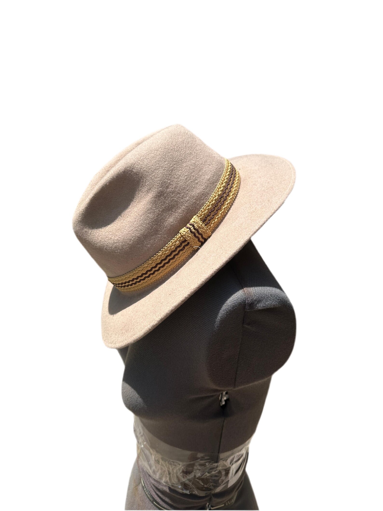 Vintage Tan Wool Shaman Hat From Ecuador - Etsy