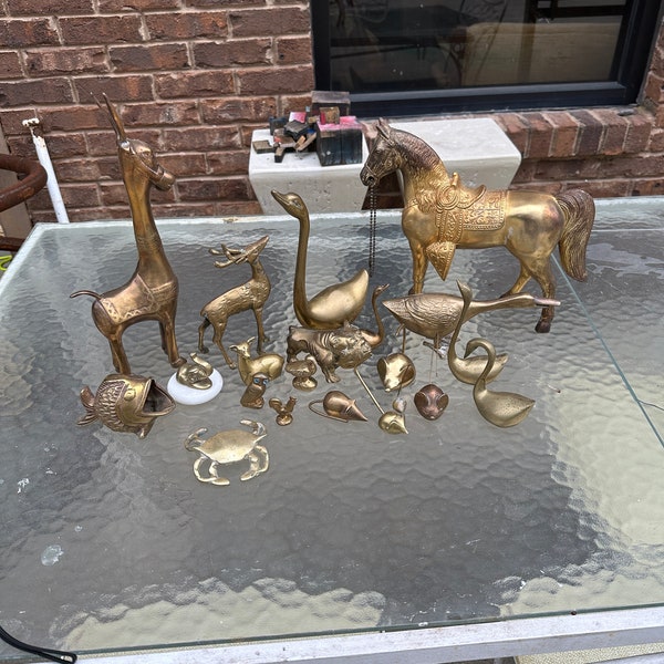 Brass Animal - Etsy