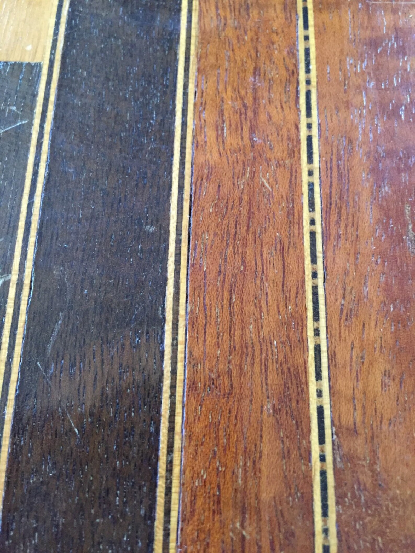 Antique Checkerboard. Circa 19c. Wooden Inlay and Dovetail Construction ...