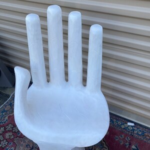 1990s White Right Hand Chair FREE SHIPPING - Etsy