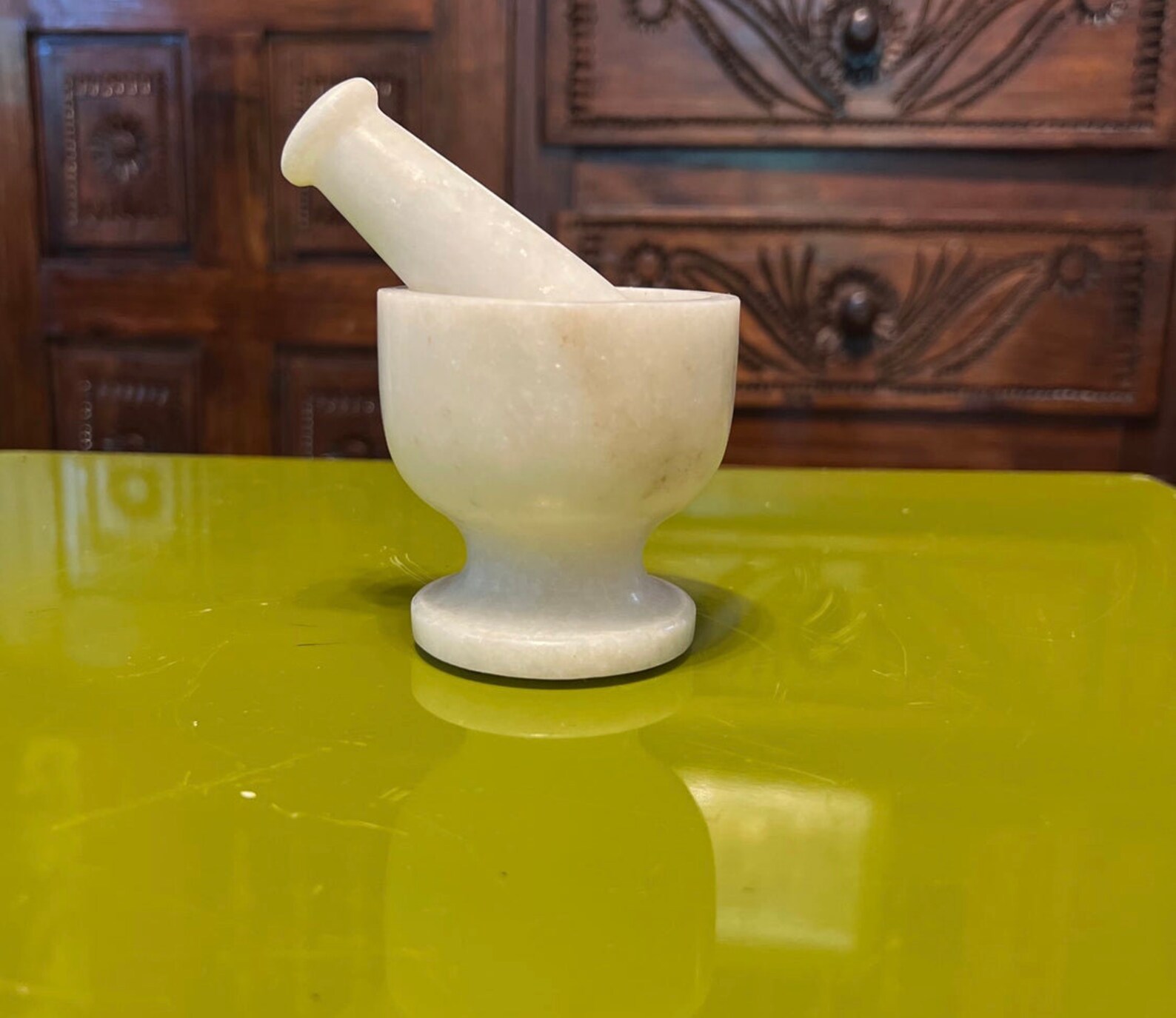 Stone Mortar and Pestle - Etsy
