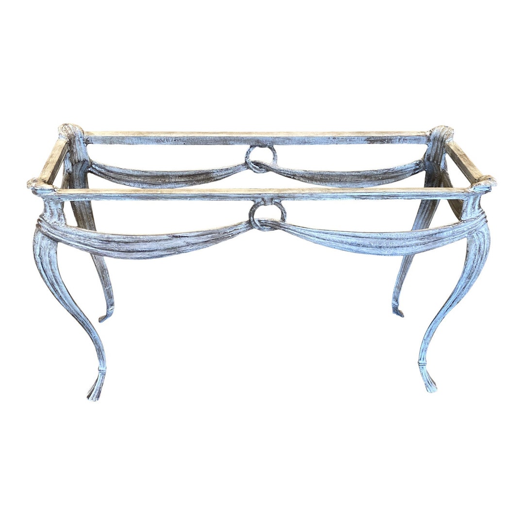 1970s Metal Console Table Base - Etsy