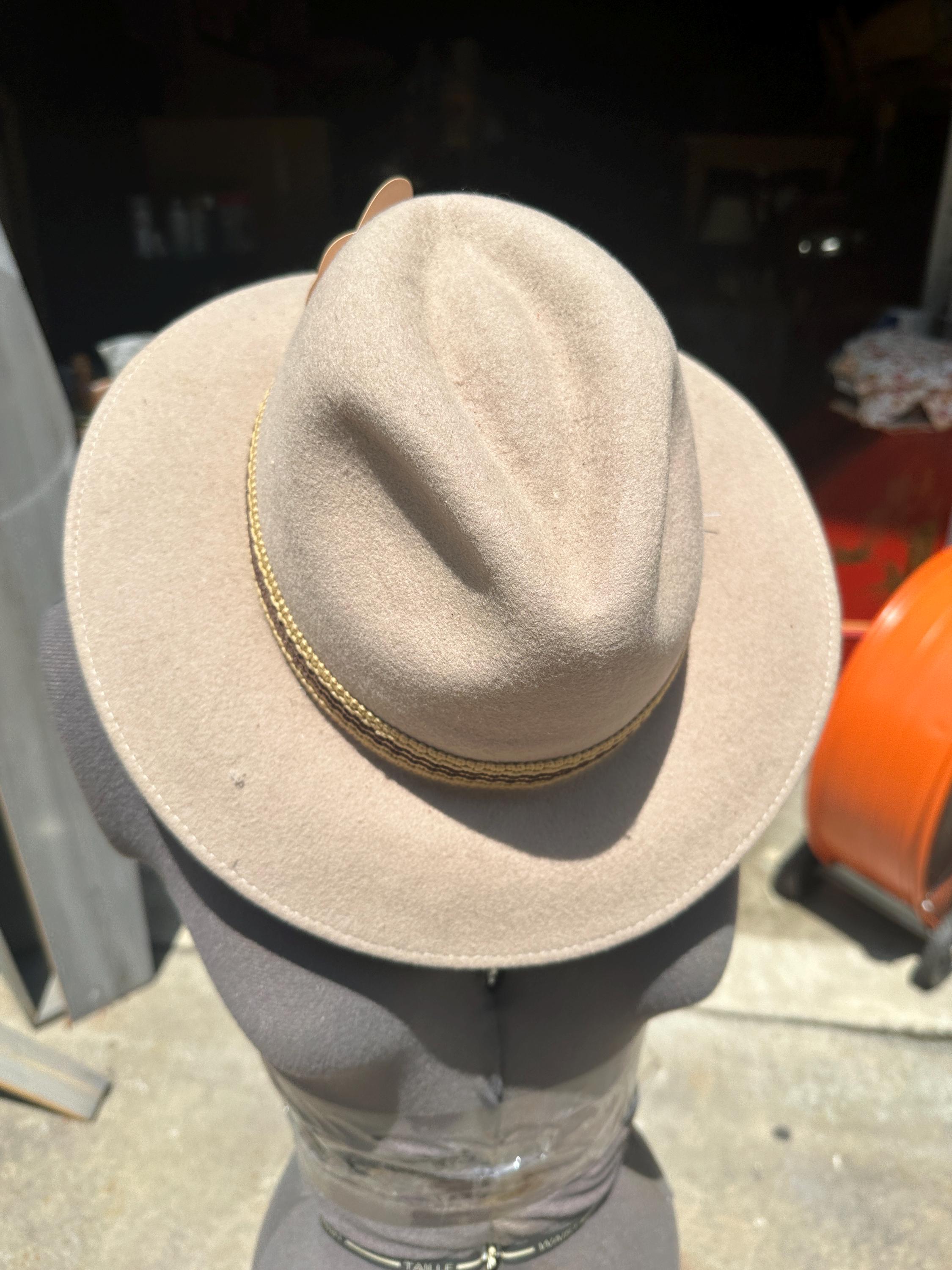 Vintage Tan Wool Shaman Hat From Ecuador - Etsy