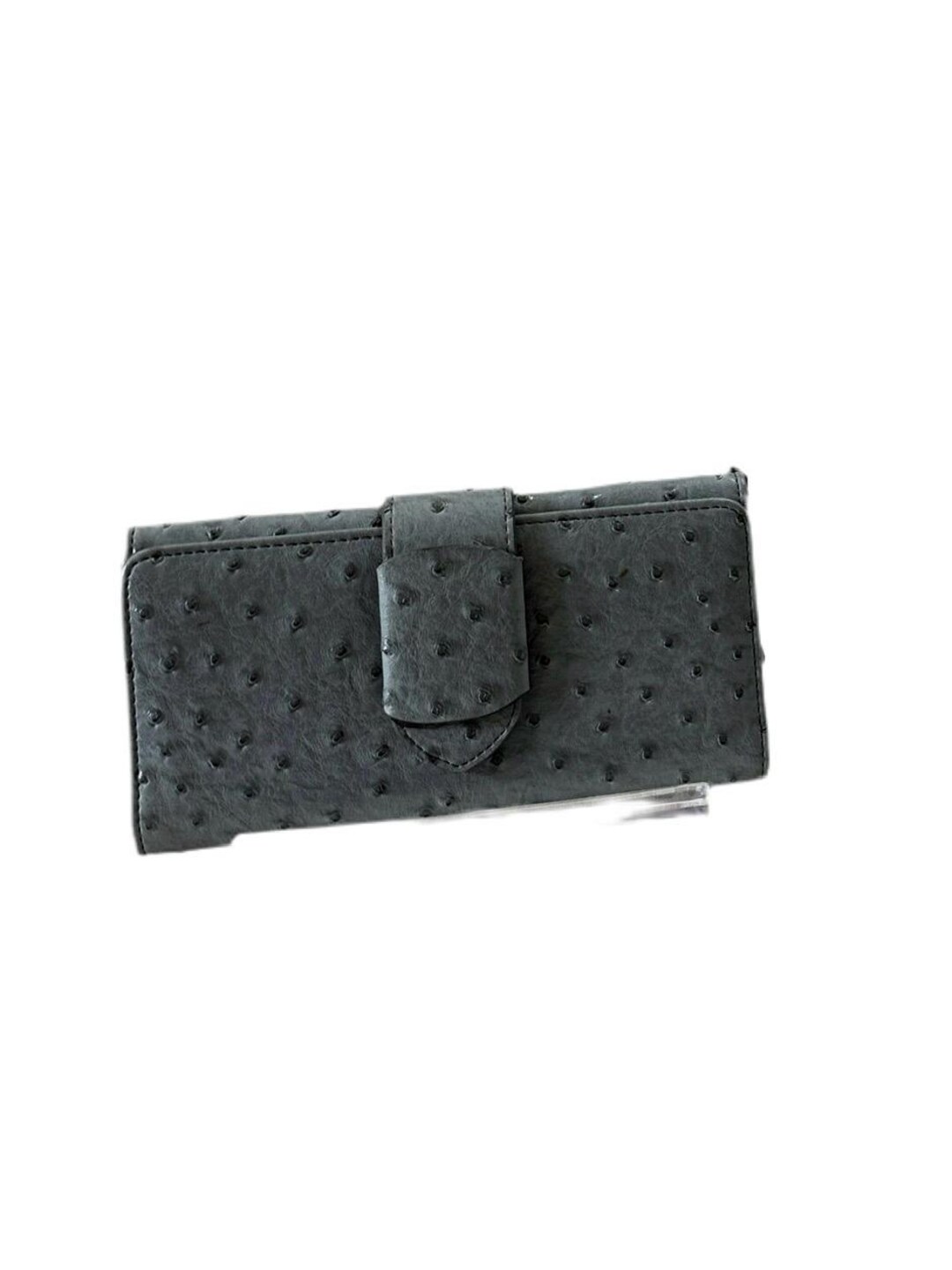 Small Light Blue Faux Ostrich Skin Wallet - Etsy