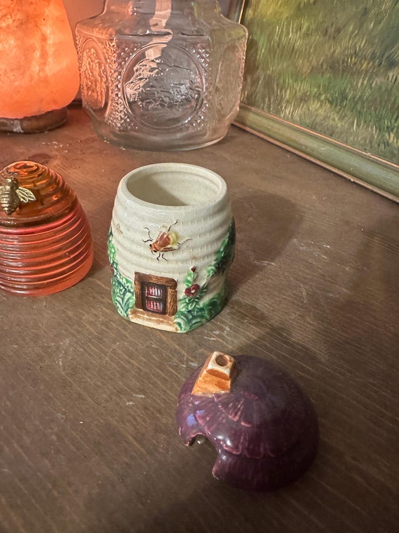 Honey Bee Avon Jar and Honey Pot- a Pair - Etsy