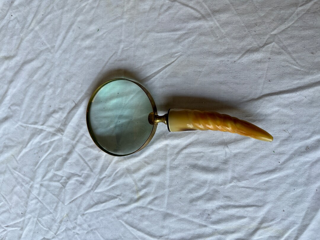 Magnifying Glass With Stone Handle - Etsy