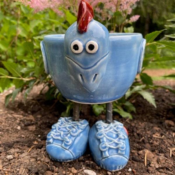 Chicken Planter Pot - Etsy