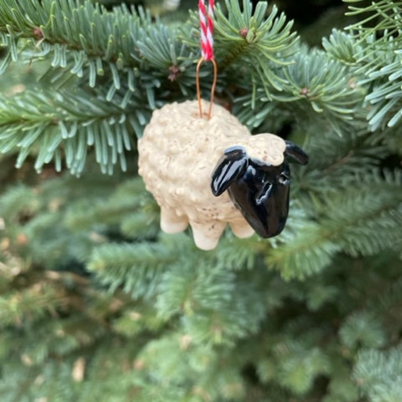 Sheep Ornament Ceramic - Etsy