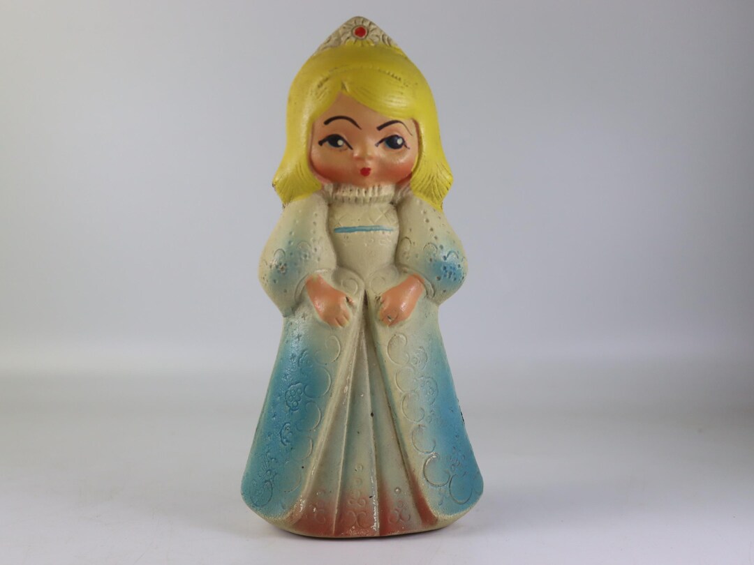 Vintage Soviet Rubber Princess Doll – USSR 1950s-60s Fairy Tale Toy - Etsy