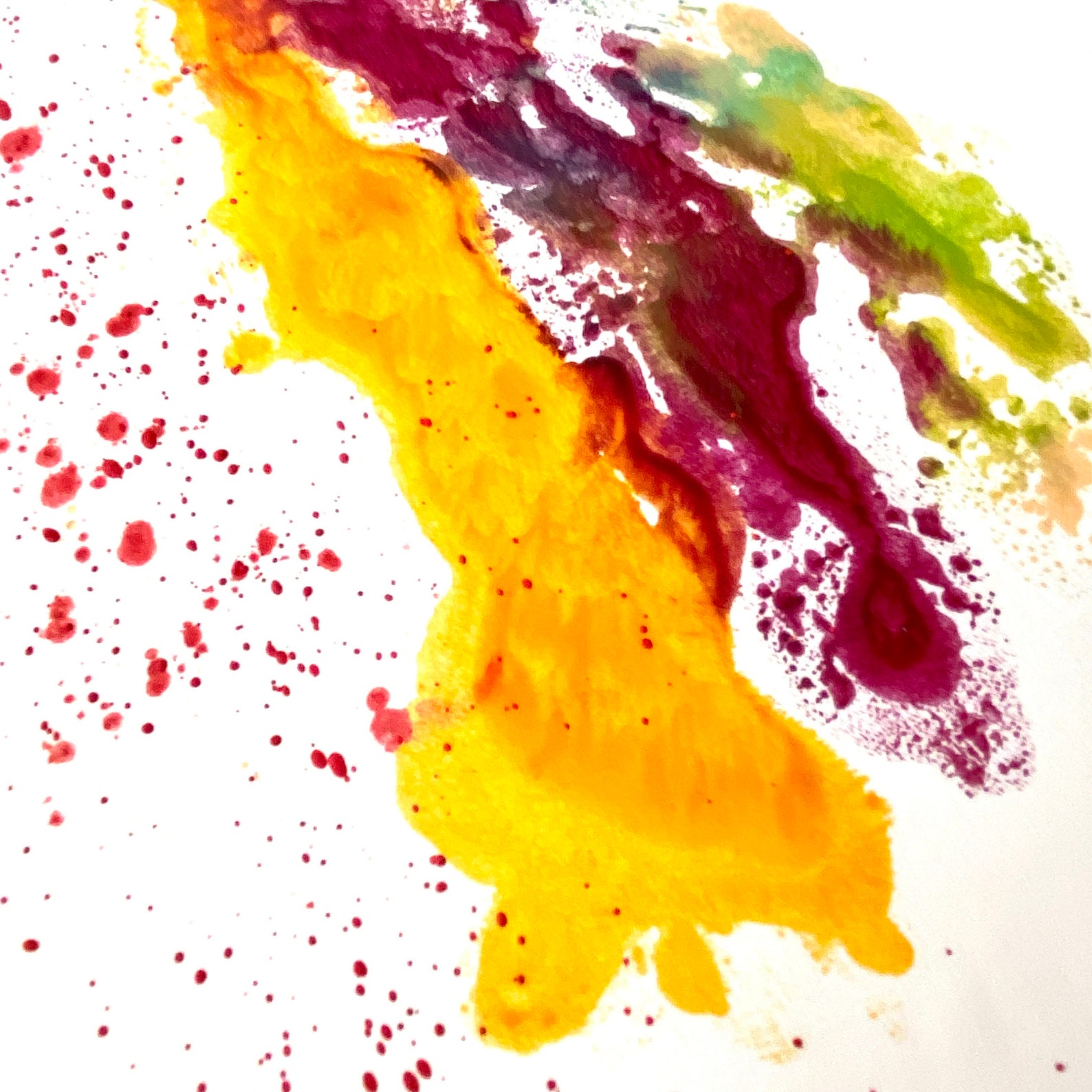 Quickening Original Art Encaustic Wax Painting by Artist Tristina Dietz ...