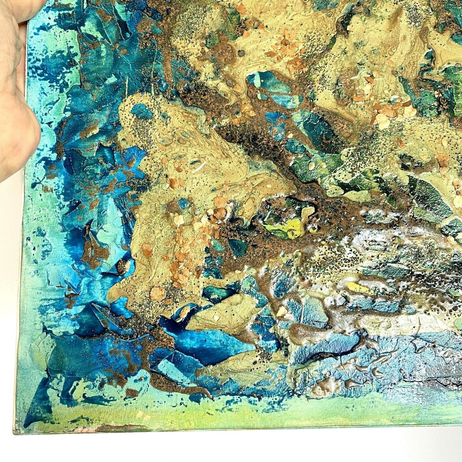 Rivers Flow Original Artwork Signed Mixed Media Abstract Painting 10 ...