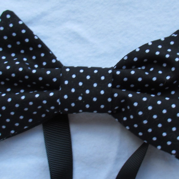 Polka Dot Bowtie - Etsy