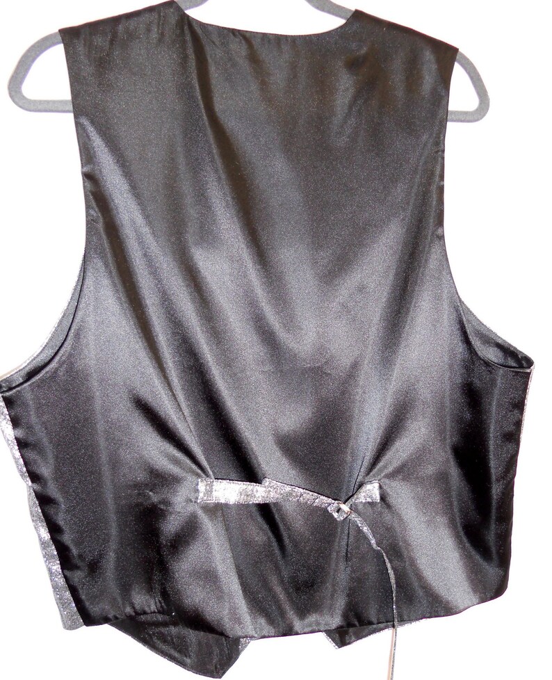 Silver Brocade Men's Vest, Size XL Mens Vest, Ready to Ship - Etsy