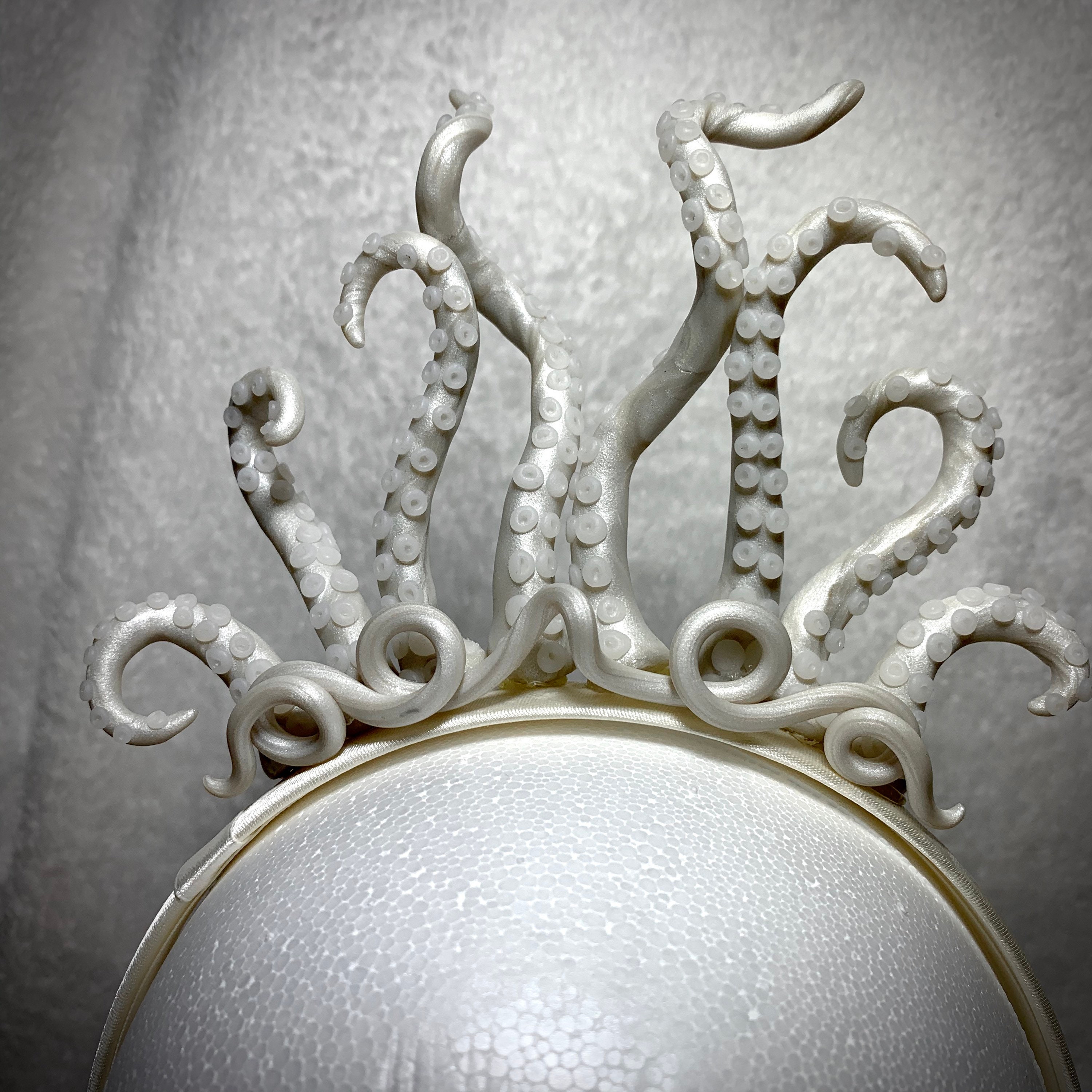 Custom Tentacle Crown Tiara Headpiece Octopus Cthulhu OOAK | Etsy