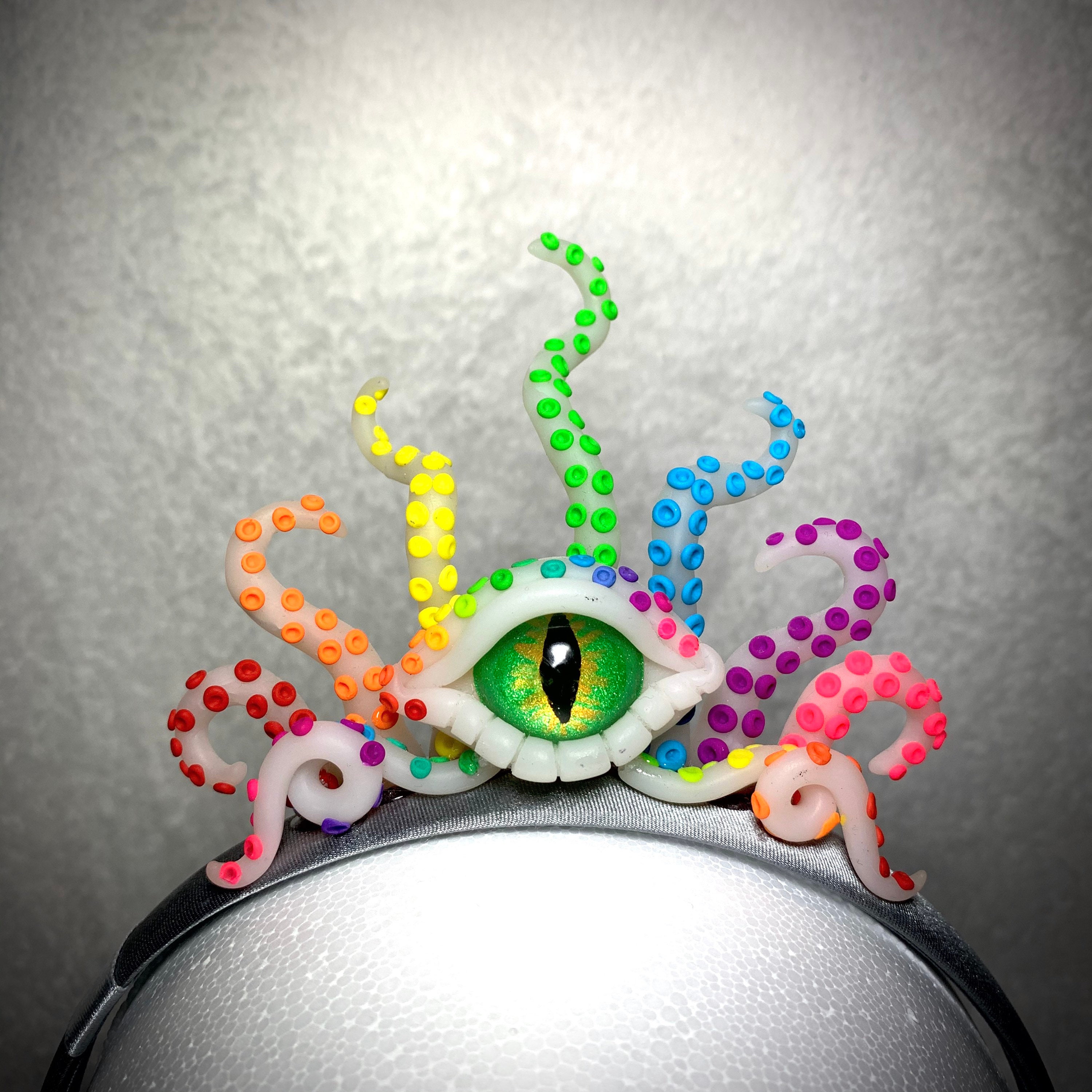 Custom Tentacle Crown Tiara Headpiece Octopus Cthulhu OOAK | Etsy